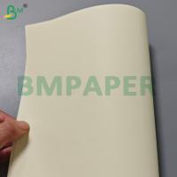 China 80gsm Cream Color Book Paper Rolls 715mm Width for Printing for sale