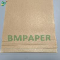 China Double Side Silicone Coated Food Paper Heat Resistant 40 Gsm White Brown for sale