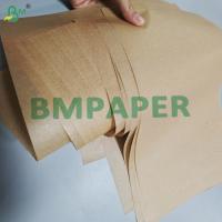 China 38gsm 42gsm Double Sided Brown Silicone Coated Baking Paper For Oven 50 x 70cm for sale