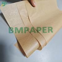 China 38gsm 42gsm Double Sided Brown Silicone Coated Baking Paper For Oven 50 x 70cm for sale