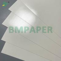 China 300gsm+15gsm White Single Side PE Coated Paper For Lunch Box for sale