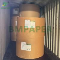 China Good Strength 100gsm 120gsm Kraft Paper Jumbo Roll Bleached for Bags for sale