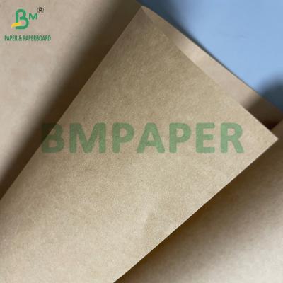 China 50lb 55lb Semi Extensible Paper Kraft Roll 72cm 102cm For Cement Bags for sale