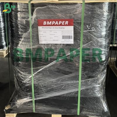 China 26.5mm Food Grade Paper Slitting Rolls For Straw Wrapping Paper 26gsm 25gsm for sale