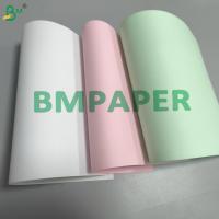 China 80gsm CFB Carbonless NCR Base Paper Double Coated Front & Back Digital Printing Raw Material for sale