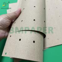 China 60gsm 70gsm 1.65m 1.8m Wide Perforated Brown Paper For Garment Each Roll 25kg for sale