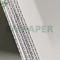 China 140+100+140gsm White E Flute Corrugated Board High Stiffness for sale