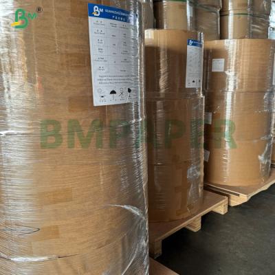 China Food Safe 43-45gsm Coated Paper Roll For Yogurt Cup Lid for sale