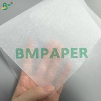 China 21gsm MG Bleached Kraft Paper White Fruit Wrapping Tissue Food Contact Grade for sale