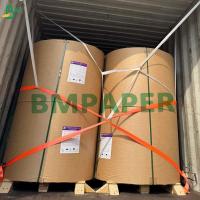China White MG Bleached Kraft Paper Single Gloss 21gsm Fruit Packaging Wrapping Paper for sale