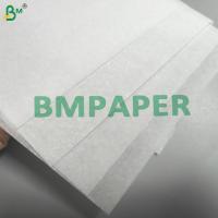 China White MG Bleached Kraft Paper Single Gloss 21gsm Fruit Packaging Wrapping Paper for sale