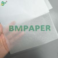 China White MG Bleached Kraft Paper Single Gloss 21gsm Fruit Packaging Wrapping Paper for sale
