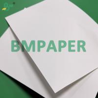 China 250gsm 300gsm White Kraft Paper For Hang Tags Jumbo Rolls, Rough Surface for sale