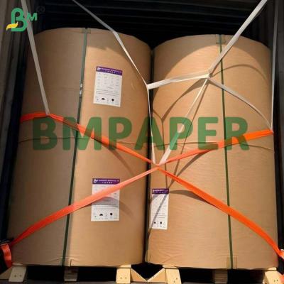 China 250gsm 300gsm White Kraft Paper For Hang Tags Jumbo Rolls, Rough Surface for sale