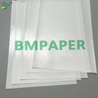 China Custom Print 40g+12g Single Side PE Laminated White Kraft Paper for sale