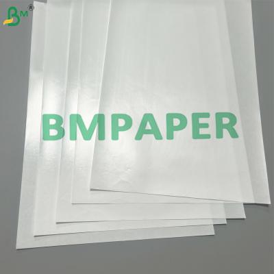 China Custom Print 40g+12g Single Side PE Laminated White Kraft Paper for sale
