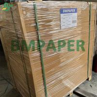 China 90gsm Brown Extensible Kraft Paper Sheets 89cm, Hi Stretch Chemical Product Bag Paper for sale