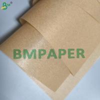 China Brown Unbleached Oven Paper Heat Resistant Silicone Coated Baking Paper for sale