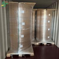 China 50gsm + 10g PE Coated Brown Kraft Liner For Straw Wrapping 80cm 90cm for sale