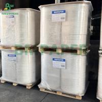 China 26gsm 27gsm Kraft Paper Rolls 29mm x 6000m For Wrapping Individual Straw for sale
