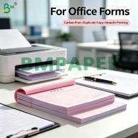 China Digital Carbonless 2 - Part White & Pink A4 Size For Multipart Forms for sale