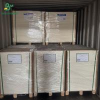 China 300gsm 325gsm 350gsm Manila Bleached Pulp GC2 Folding Box Board For Bakery Products for sale