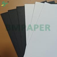 China 440gsm Black Color Corrugated Board for Luxury Box Packaging for sale