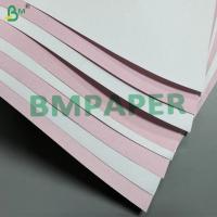 China High Opacity Anti-Static Pressure-Sensitive White CB Pink CF 70gsm 75gsm 2 Part NCR Paper for Continuous Forms for sale