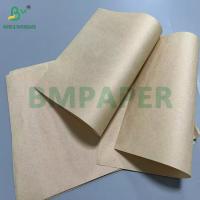 China 450mm 500mm 50gsm Brown Coffee Filter Paper With Food Safety for sale
