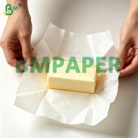 China Butter Wrapping Paper, 45gsm White Grease Resistant Papers Kit Grade 12, 19in X 13in Sheets for sale