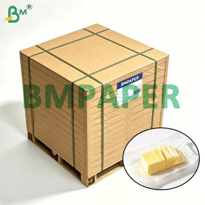 China Butter Wrapping Paper, 45gsm White Grease Resistant Papers Kit Grade 12, 19in X 13in Sheets for sale