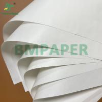 China Food Grade 35g 40g 45g Machine Glazed Bleached Kraft Paper In Reels for sale
