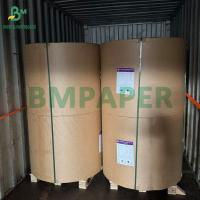 China Food Grade 35g 40g 45g Machine Glazed Bleached Kraft Paper In Reels for sale