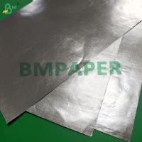 China 68gsm 70gsm Waterproof Silver Metalized Wet Strength Paper For Beer Label 70cm for sale