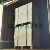 China 1mm C1S White Card PE Coated on Reverse Side Thick Water Resistant for sale