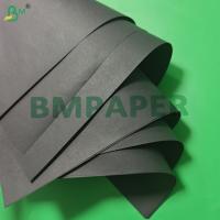 China 80g Black Kraft Wrapping Paper For Shopping Bag High Tensile Strength 25'' x 36'' for sale