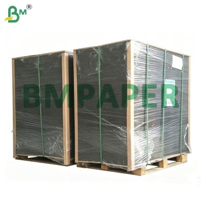 China 1.5mm Double Sided Black Cardstock For Premium Boxes Making, 1200gsm X 70cm X 100cm for sale