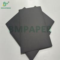 China 250gsm 300gsm Uncoated Cartulina Negra For Premium Gift Box 70cm 72cm for sale