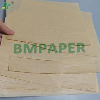China 40g Silicone Coated Natural Brown Parchment Paper for Baking Non Stick 600mm for sale
