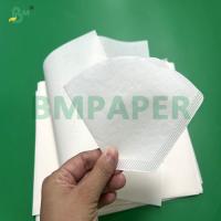 China 50gsm 400mm Food Safety White Color Coffee Filter Paper For Filters for sale
