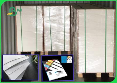 China 2 / S Coated Paper 115gsm Printable White Plain Gloss Art Paper For Cards for sale