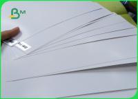 China 2 / S Coated Paper 115gsm Printable White Plain Gloss Art Paper For Cards for sale
