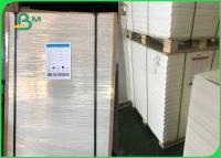 China 2 / S Coated Paper 115gsm Printable White Plain Gloss Art Paper For Cards for sale