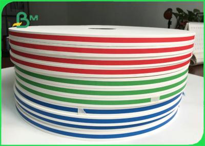 China 60gsm 120gsm Printed Straw Paper , 13.5mm 14mm 15mm Food Grade Kraft Paper Roll for sale