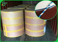 China Nature Virgin Material Grade Paper Roll , Size Customized Printable Straw Paper for sale