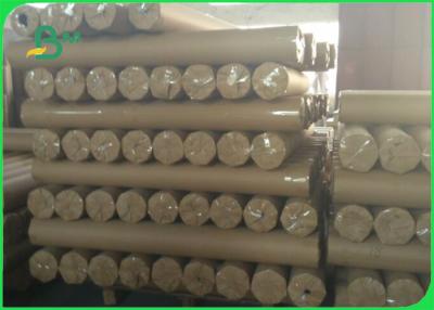 China 24 Inch 36 Inch × 50m 80gsm CAD White Plotter Paper For Garment Cutting for sale