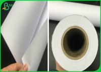 China 2 & 3 Inch Core 50GSM 80GSM Inkjet Plotter Paper Roll For Garment Drawing for sale