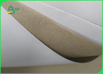 China Smooth White Coated 270gsm Back Grey Duplex Board 1160mm Roll for sale