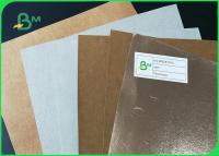 China Fiber Material Pollution Free Printable Sewable Washable Kraft Paper For Bag for sale