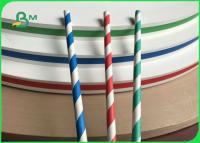China 60gsm 120gsm White Kraft Paper 13.5mm 14mm 15mm Food Grade Paper For Straws for sale